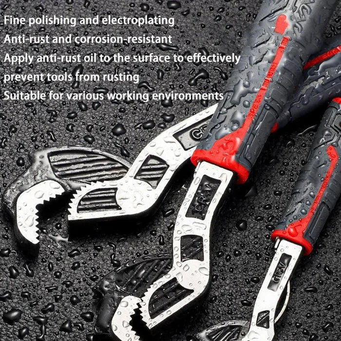 Industrial Grade Multifunctional Self-locking Pipe Wrench Tool – lifesuny