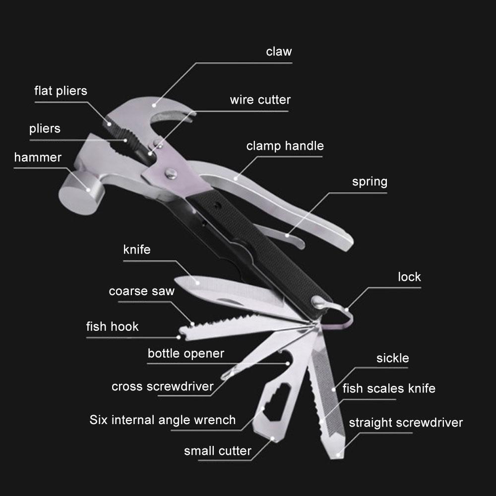 18-in-1 Multi-Tool, Small Size Easy To Carry – lifesuny