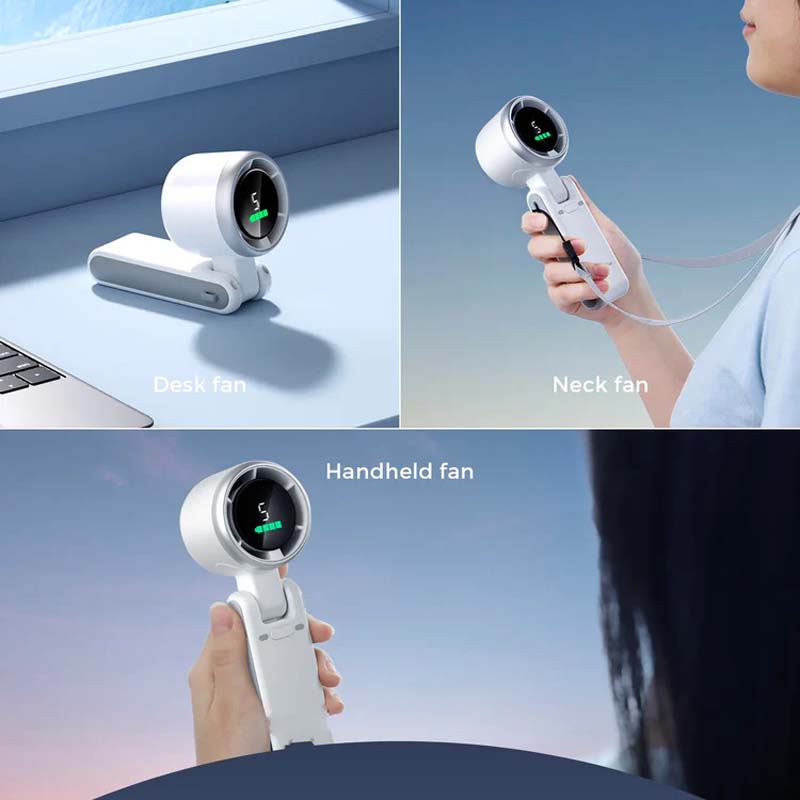 Hand folding high-speed turbine fan – lifesuny
