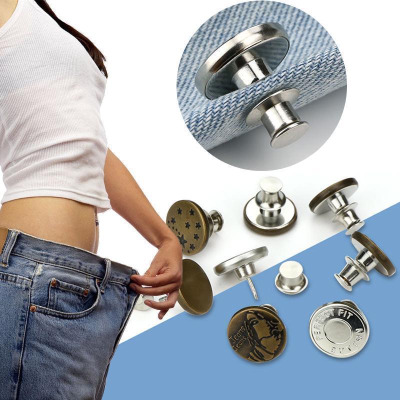 Detachable Adjustable Waist Button Decorative Button – lifesuny