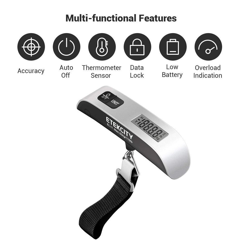 Portable Digital Scale, Battery Included – lifesuny