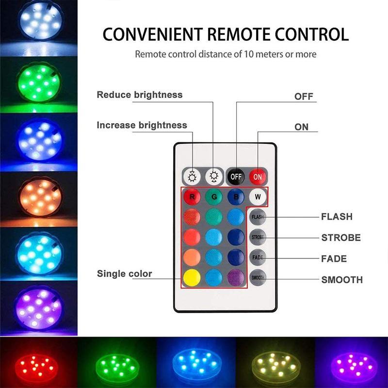 Remote Control Waterproof Magnet Suction LED Light – lifesuny