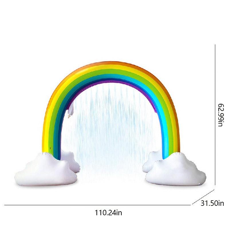Inflatable Water Spray Rainbow Arch – lifesuny
